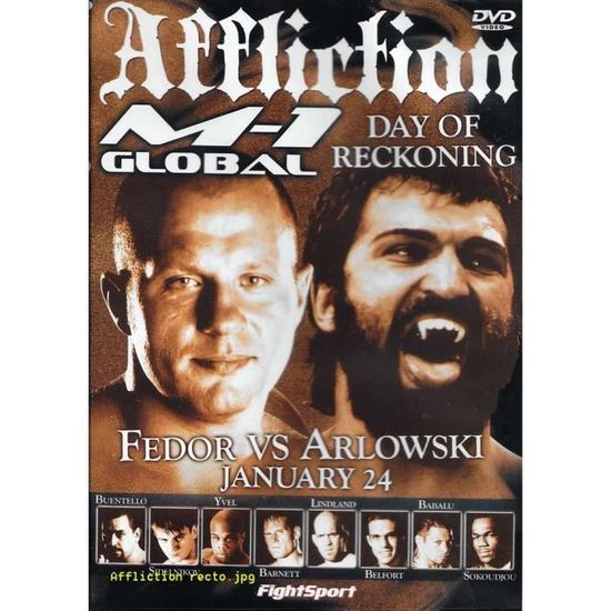 DVD AFFLICTION - DAY OF RECKONING - Cdiscount DVD