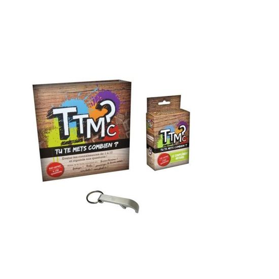 Lot Jeux en Français TTMC 1 + Le Complément Naturel+ 1 Décapsuleur ...