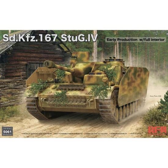 Maquette Char Sd.kfz.167 Stug.iv Early Production W/full Interior - RYE ...