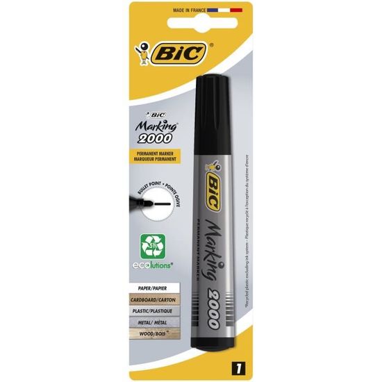BIC® - Marqueur permanent BIC® Marking® 2000 - Cdiscount Beaux-Arts et Loisirs créatifs