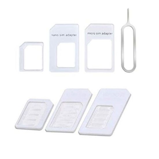 SIM Card Adapter 4 in 1 Converter Kit - Cdiscount Téléphonie
