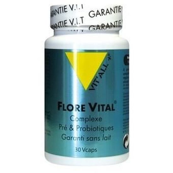 Vit'all+ Flore Vital 30 gélules végétales - Cdiscount Au quotidien