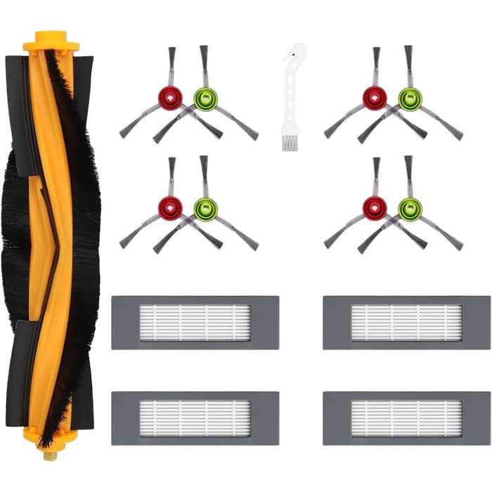 Lot de 14 Accessoires de Rechange pour aspirateur Ecovacs Deebot N8 / N8+ / N8 Pro / N8 Pro+ ...