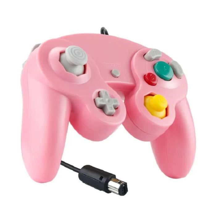Rose - Manette de jeu filaire pour Nintendo Cube, contrôleur de jeu ...