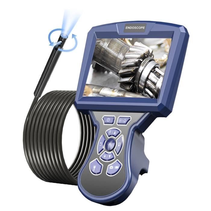 MS550 10m fil Rotation 360 degrés 8.5mm double objectif caméra ...