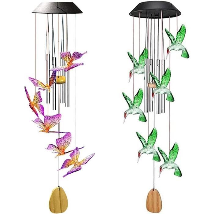 Carillon Solaire Extérieur Boule Disco