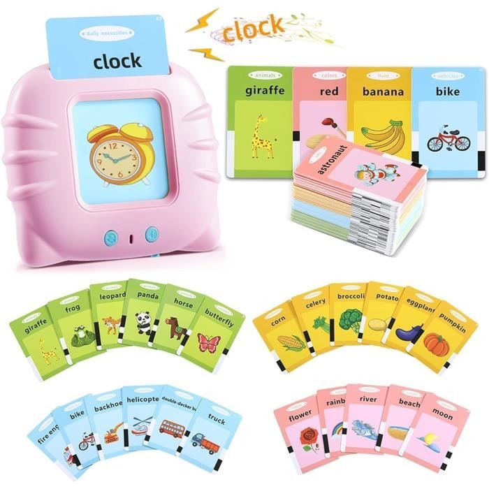 Cartes Flash Parlantes pour Enfants - Jouet éducatif - 112 Feuilles de ...