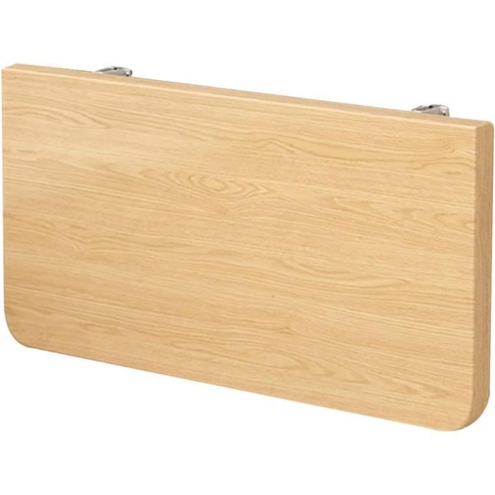 Bureau Pliant Mural, Table Murale Rabattable En Bois, Bureau Flottant ...