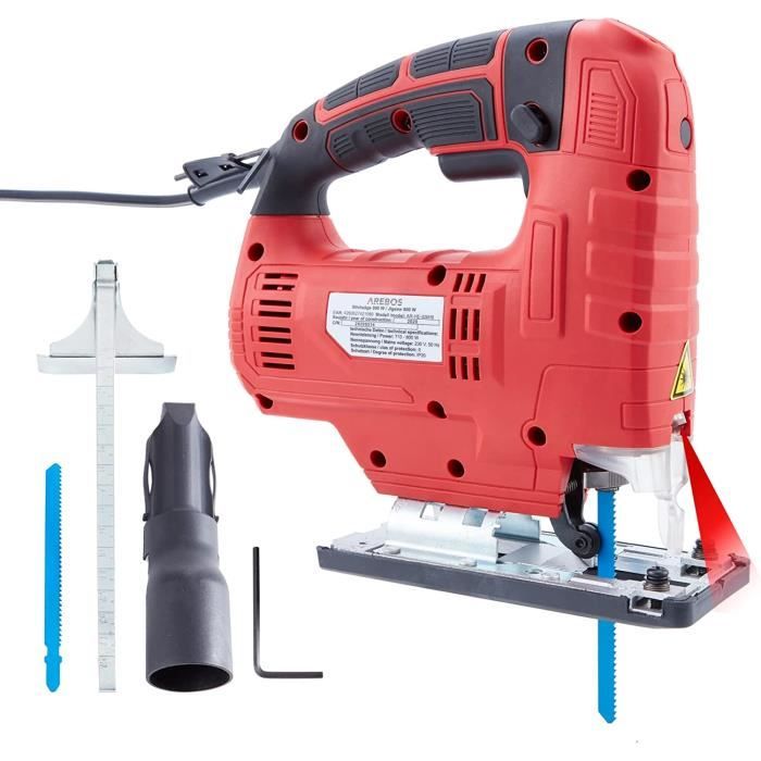 Scie Sauteuse Professionnelle | 710 W | Poignée ergonomique ...