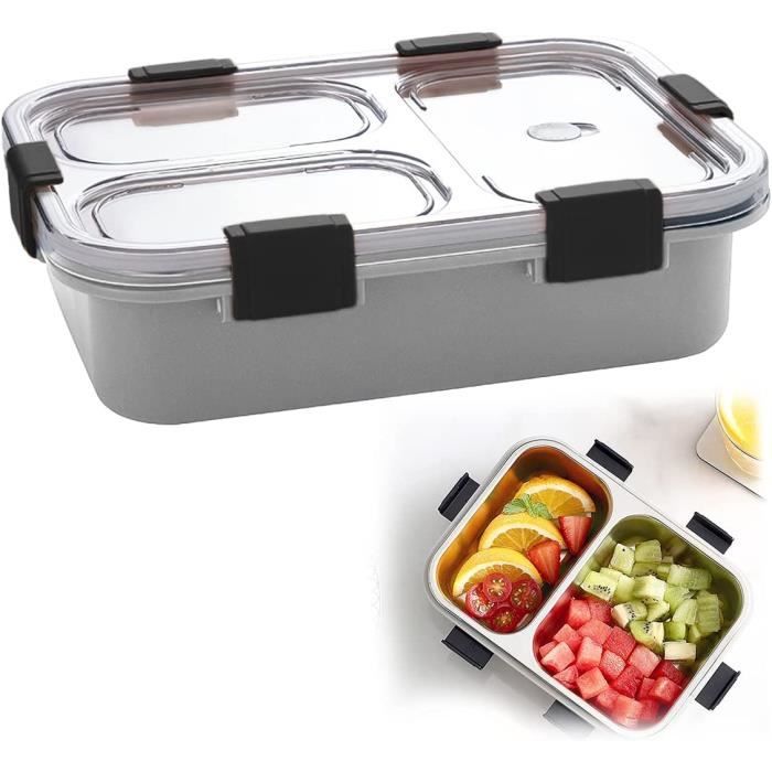 Boîte à Lunch avec Couverts, Boîte à Bento Adultes, Boîte à Lunch 3 ...