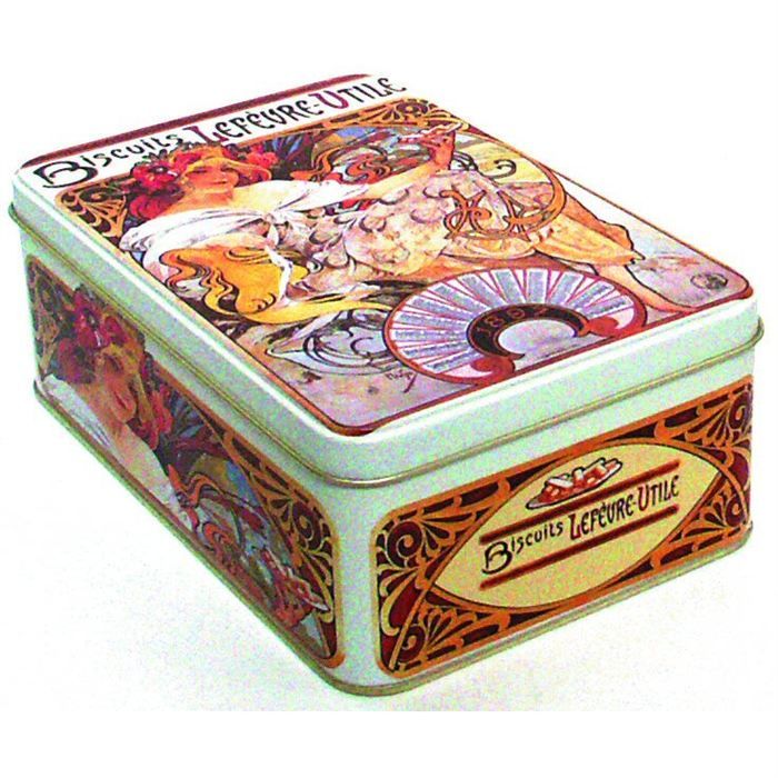 BOITE A SUCRE 19X13X7 RETRO LU LEFEVRE UTILE 1897 - Cdiscount Maison