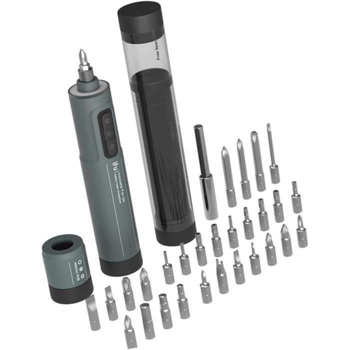 1 Jeu Visseuse Électrique Tournevis Outil Multifonction Visseuse ...