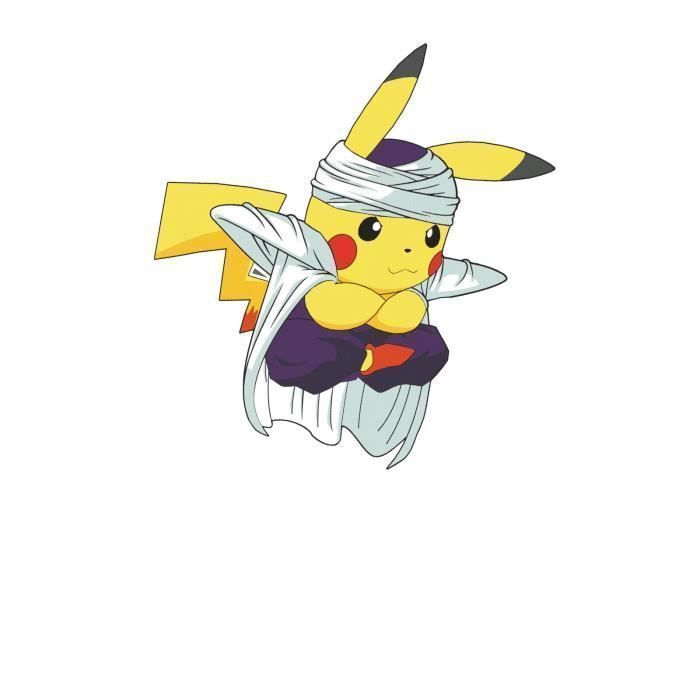 Tableau Décoratif - Fusion - Pikachu Piccolo - 40x56 cm - Toile épaisse ...