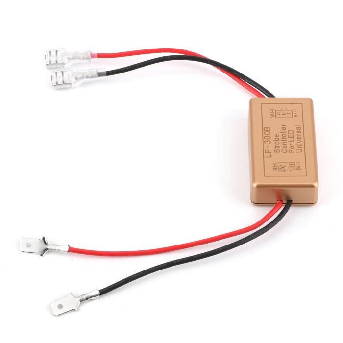 Fdit Boîtier de contrôleur de signal lumineux Module de clignotant de ...