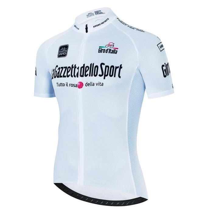 Tour De GIRO D'ITALIA-Ensemble de maillots de cyclisme pour hommes, chemises de vélo de route ...