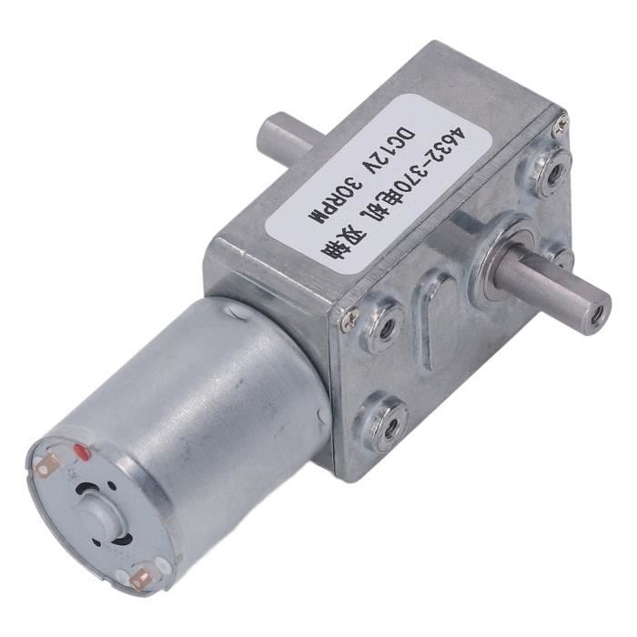Moteur À Courant Continu 12 V Moteur De Réduction De Vitesse Dc 12V ...