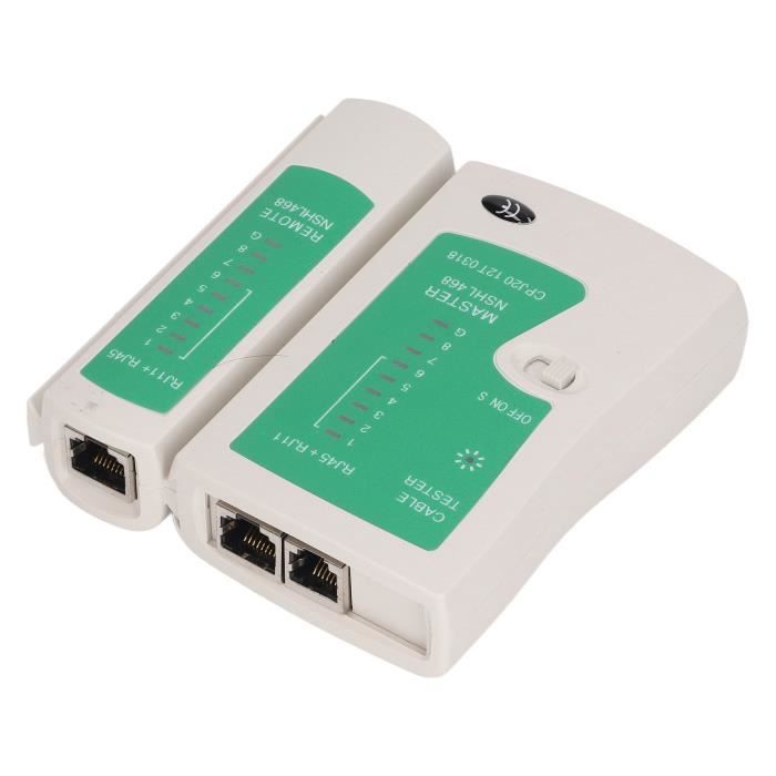 Testeur de câble réseau RJ11 RJ45 SONEW - Test intelligent et facile à ...