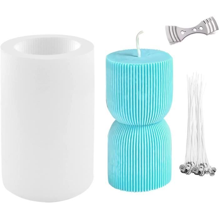 Moule Resine Epoxy Moule Silicone Bougie 3D Moule à Bougie Moule ...