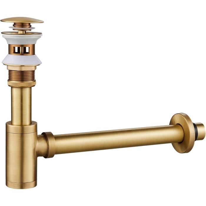 Siphon universel pour lavabo et lavabo, siphon KEOKBON et valve pop-up ...