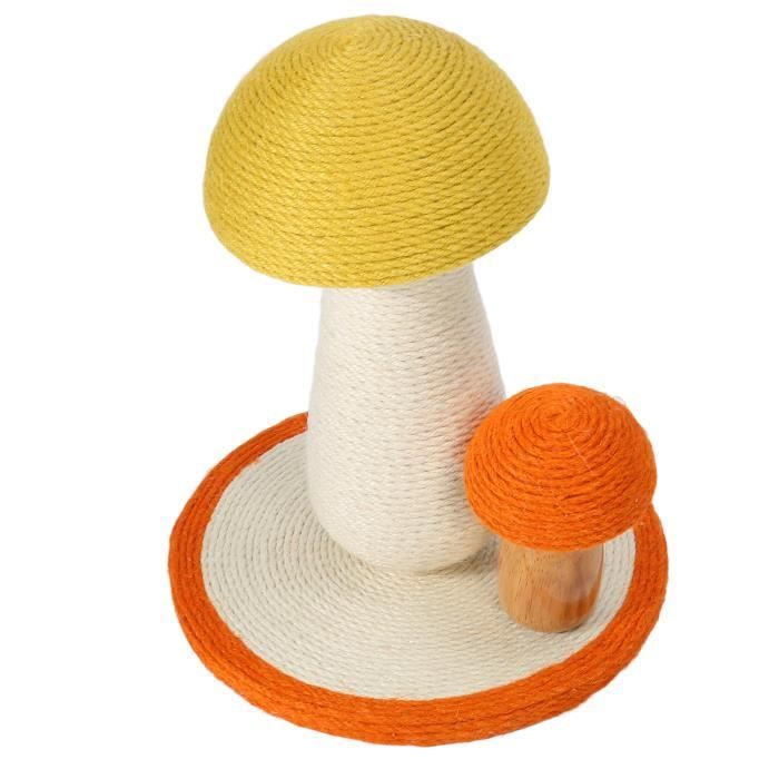 VGEBY Poteau à gratter pour chat champignon Arbre à Chat Confortable et ...