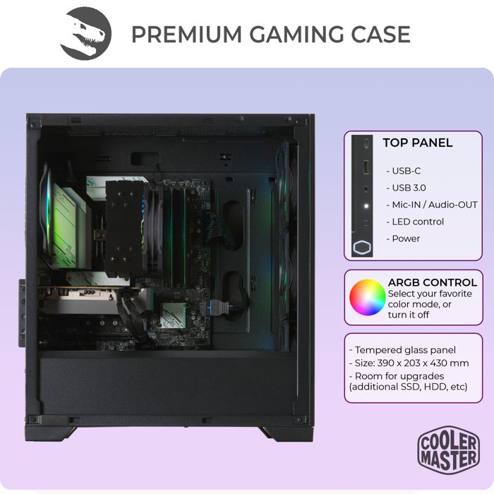 Sedatech PC Gamer Advanced Tower ATX • Intel Core Ultra 7 265KF • RX ...