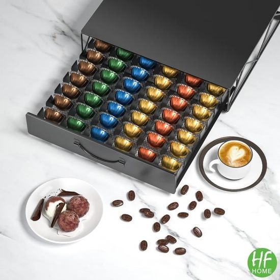 Porte-capsules Nespresso Vertuoline, porte-dosettes de café, tiroir de ...