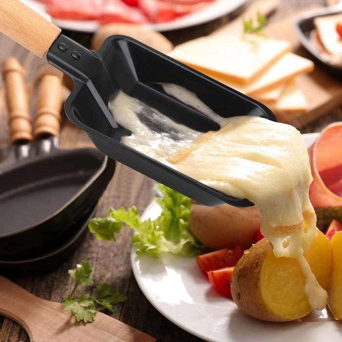 TJS-Mini Raclette Pliable Photophore Portable Raclette Rôtissoire avec ...