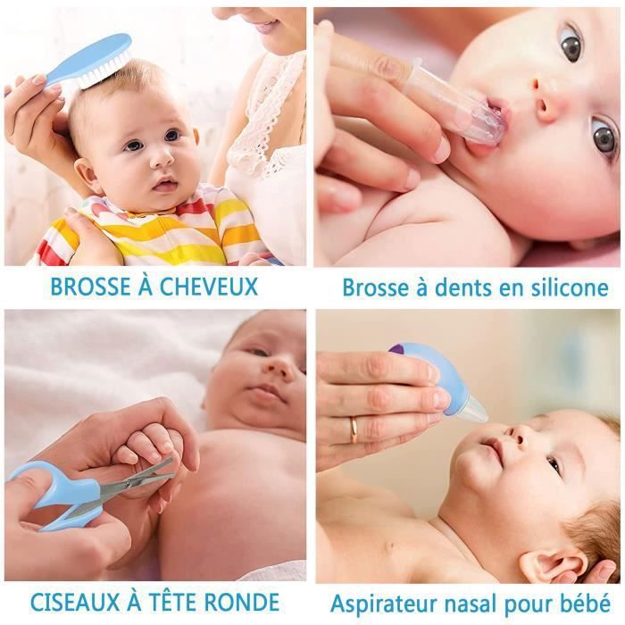 Trousse de Soin Bébé, 20 pièces Professionnel Kit de Soin Bébé ...