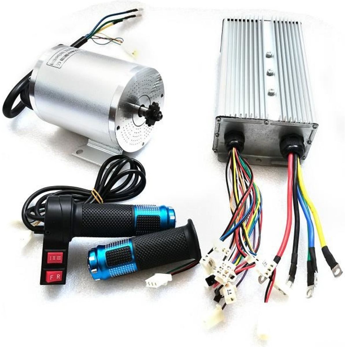 3000W Kit de conversion Ebike contrôleur de vitesse 72V moteur sans ...