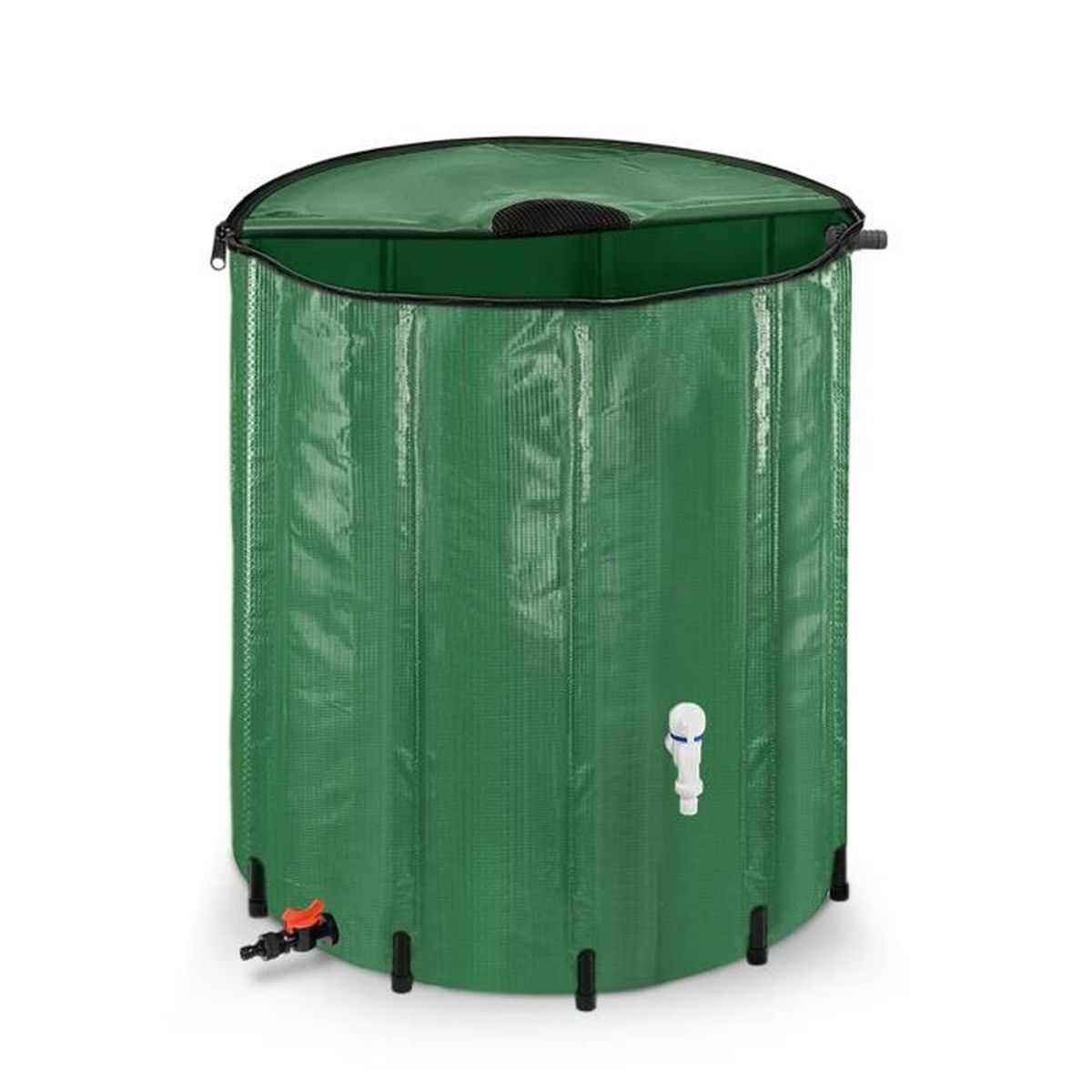 Aufun Tonneau de pluie 200L Pliable, Tonneau de pluie Réservoir d'eau ...