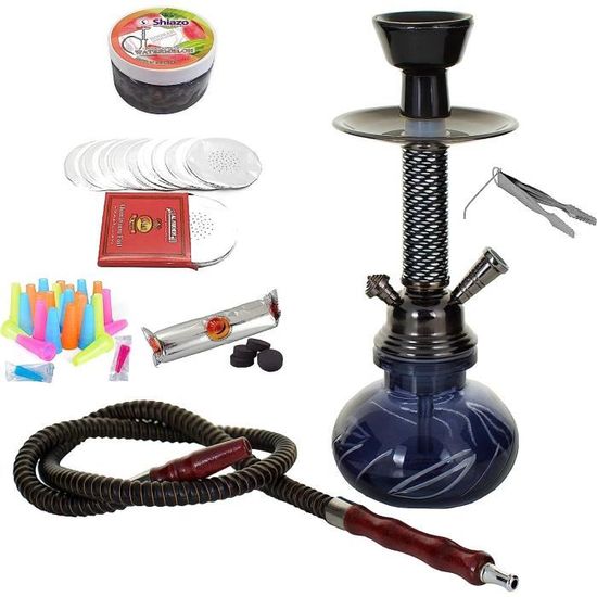 Chicha Kit Complet Narguile Ensemble Pack Charbon Kit Embouts Deux ...