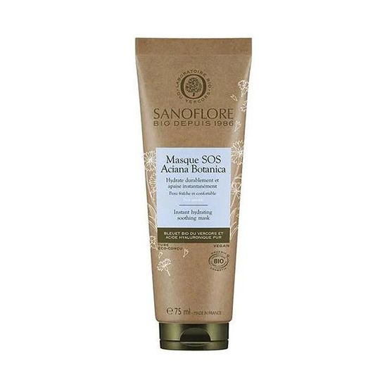 Sanoflore Aciana Botanica Masque SOS Hydratant Apaisant Bio 75ml ...