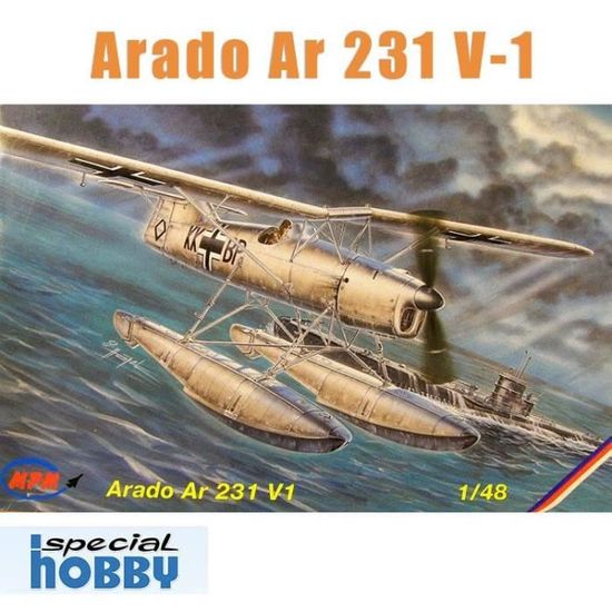 CRAZE Spécial Hobby/MPM 48047 1/48 Arado Ar 231 V-1 hydravion kit ...