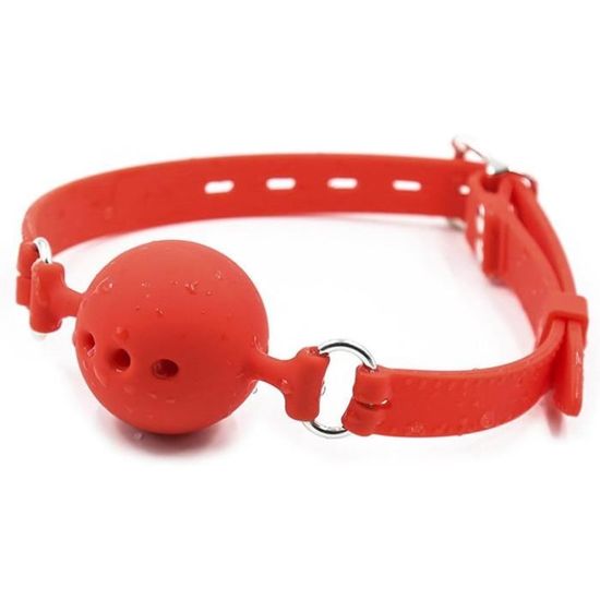 Boule De Bâillon Silicone Open Mouth Gag Ball Sm Bondage Ball Gag Toys ...