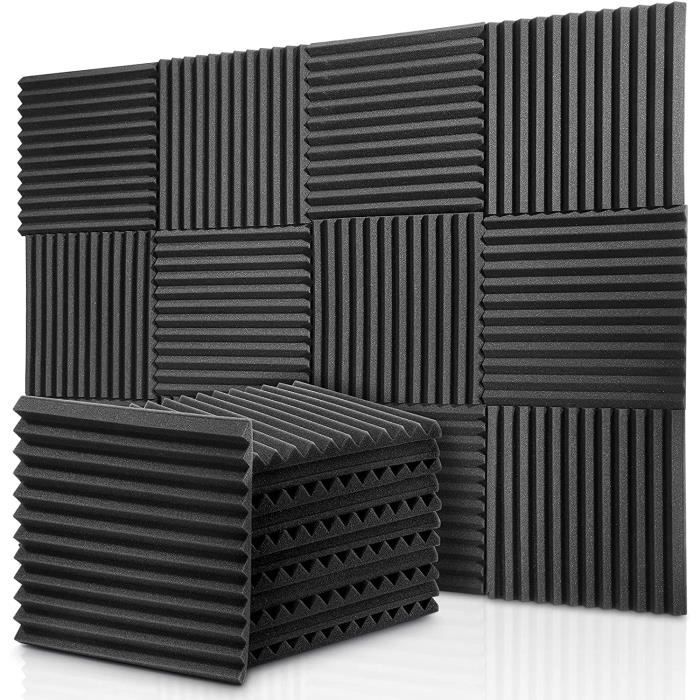 Panneaux de mousse acoustique, panneau absorbant acoustique bouclier ...