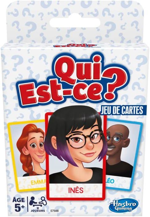 Qui Est-ce Qui Est-ce en Jeu de Cartes - Jeu de Societe - Version ...