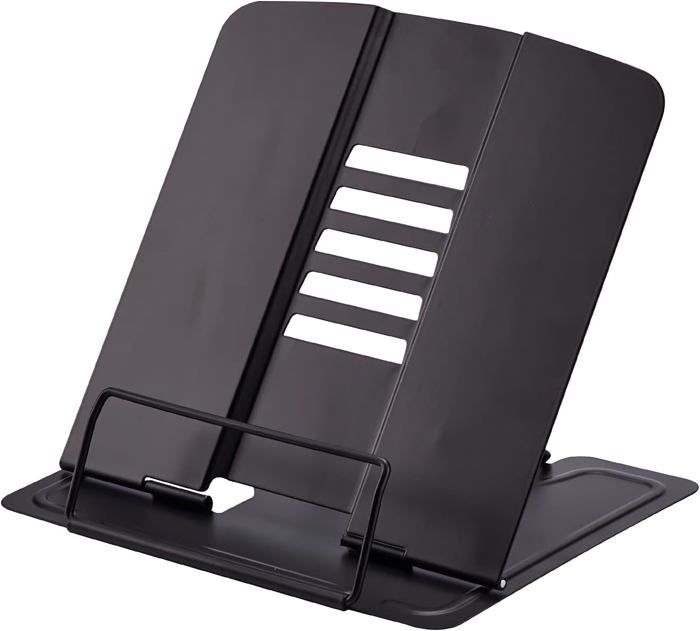 Support De Lecture Métal Réglable Livre Stand Plateau Cookbook Lecture ...