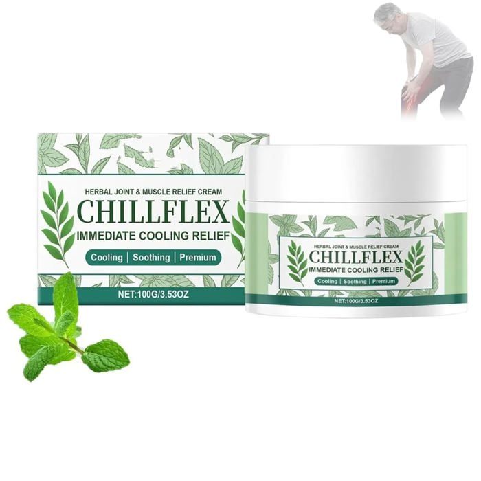 Chillflex Instant Cooling Relief Cream, Chillflex Menthol Soothing ...