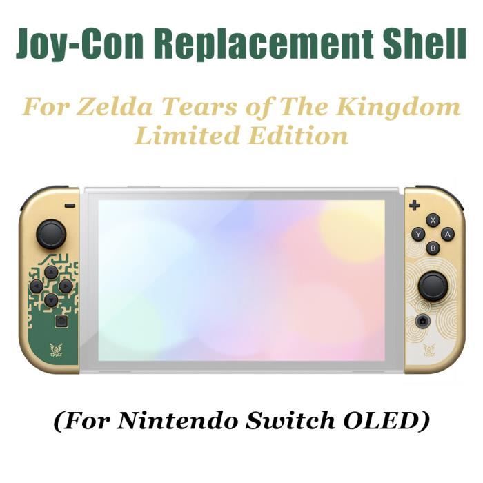 Pour NS OLED Joy-Con - Coque de boîtier de remplacement en édition limitée pour Nintendo Switch ...