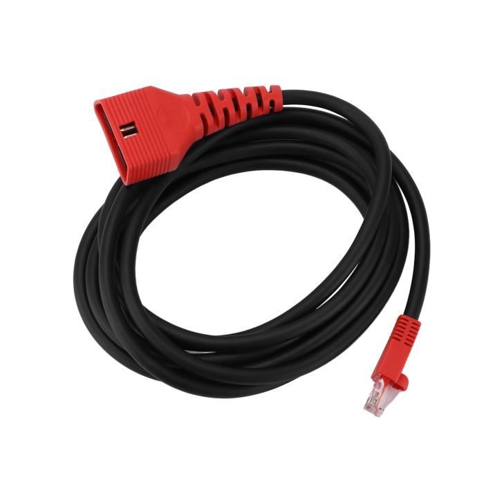 Câble de Diagnostic OBD Adaptateur de Codage d'Interface Rouge ...