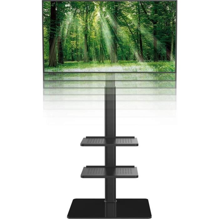 Meuble Télé Pied Support Pivotant pour TV Ecran de 19 à 42 Pouces LED ...