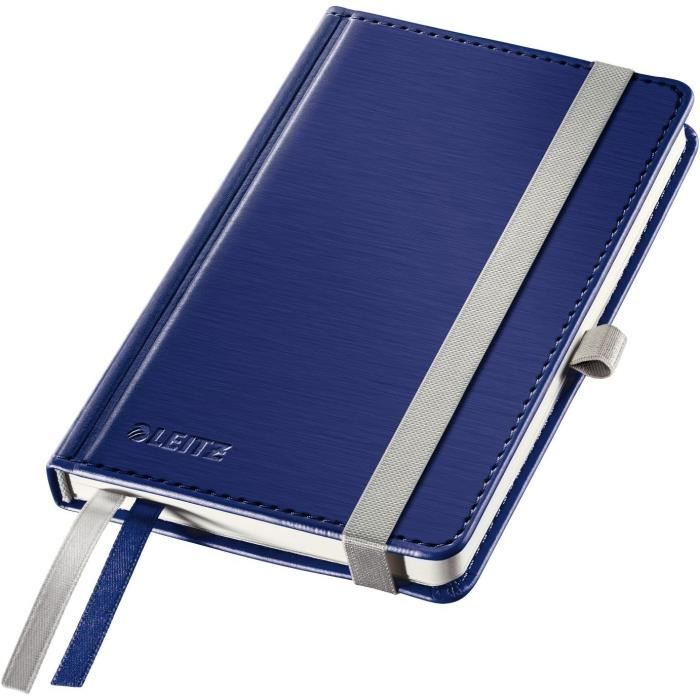 , Cahier Couverture Rigide A6 Ligné, 160 Pages 100G-M², Style, Bleu ...