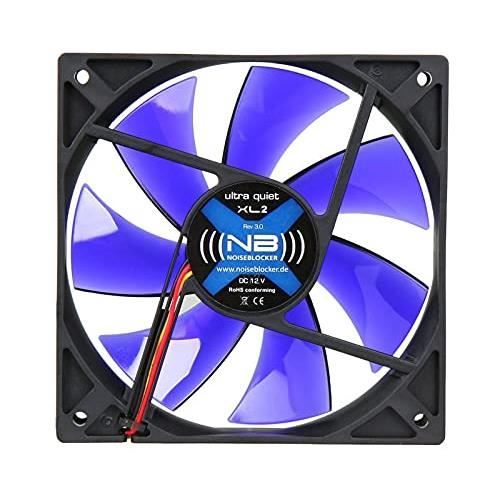 LI-Noiseblocker PC Case Fan 120mm BlackSilent Fan XL2 - Ventilateur ...