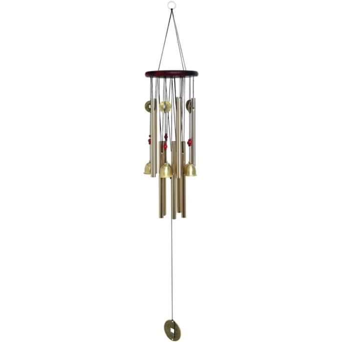 Carillon Chinois Traditionnel - Jardin - 10 Tubes en Bronze - Son ...