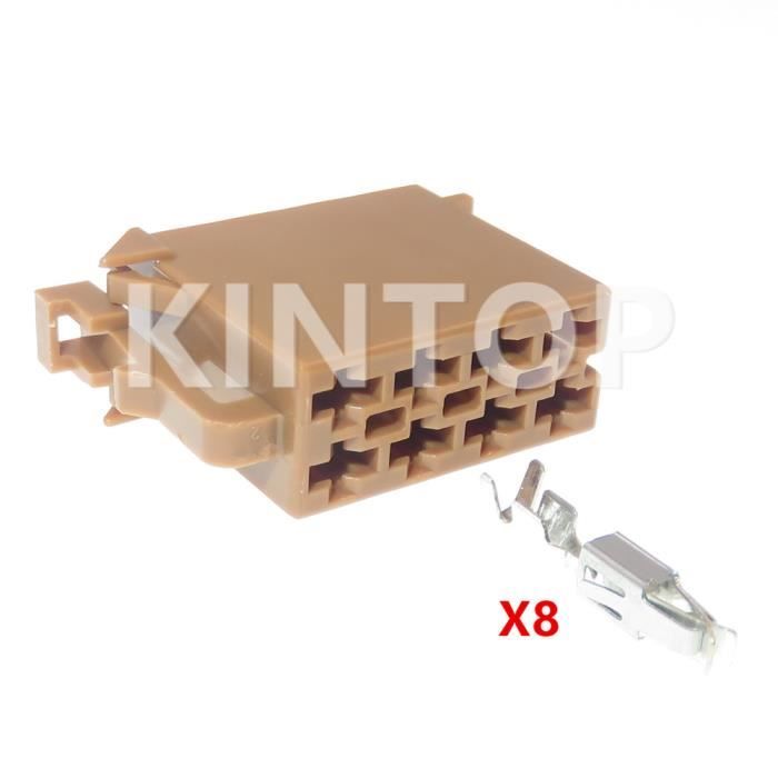 Connecteur de câblage de klaxon - Volkswagen - 8 broches 963121-1 ...