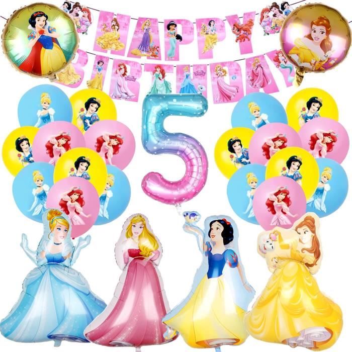 Deco Anniversaire Princesse, Kit Anniversaire Princesse, Décoration ...