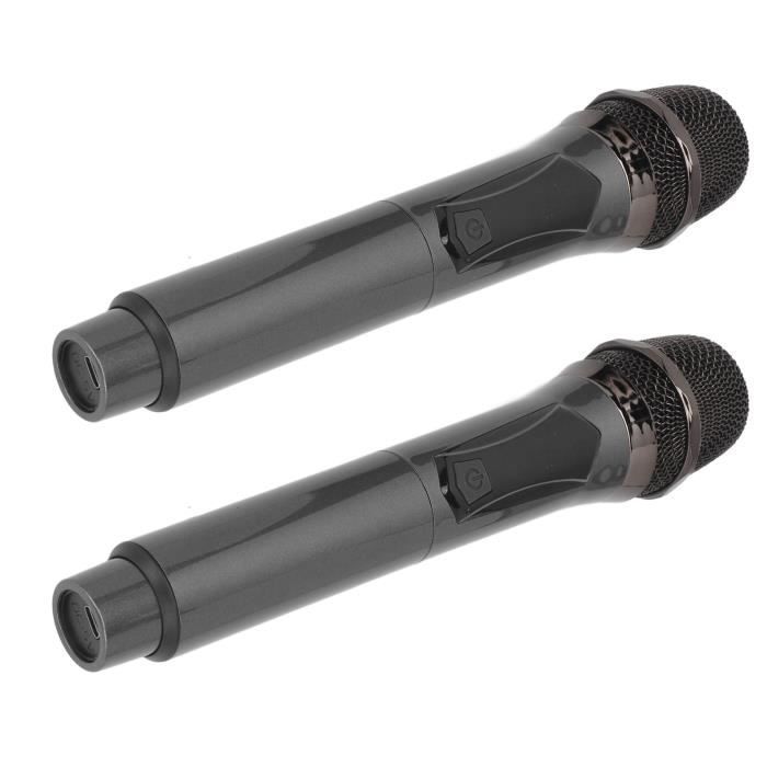 Microphone dynamique universel sans fil EJ.LIFE - Double système de ...