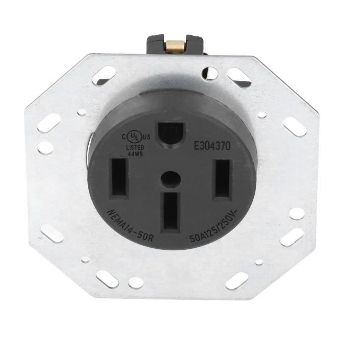 Prise De Courant NEMA L14‑50R Prise De Courant Industrielle Droite 125/ ...