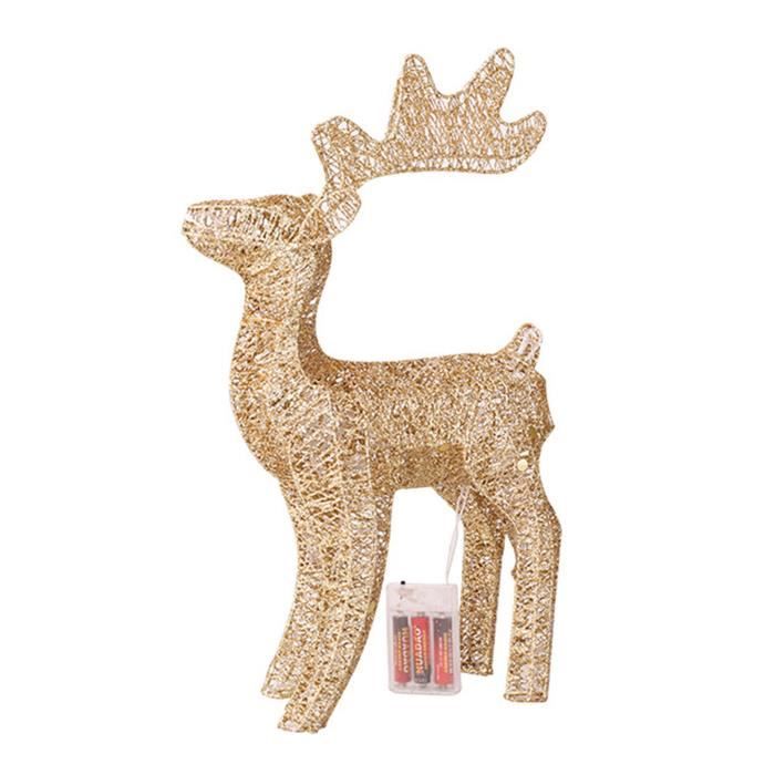 LED Renne Sculpture Modèle Figure Décor À La Maison Moderne Éclairage ...