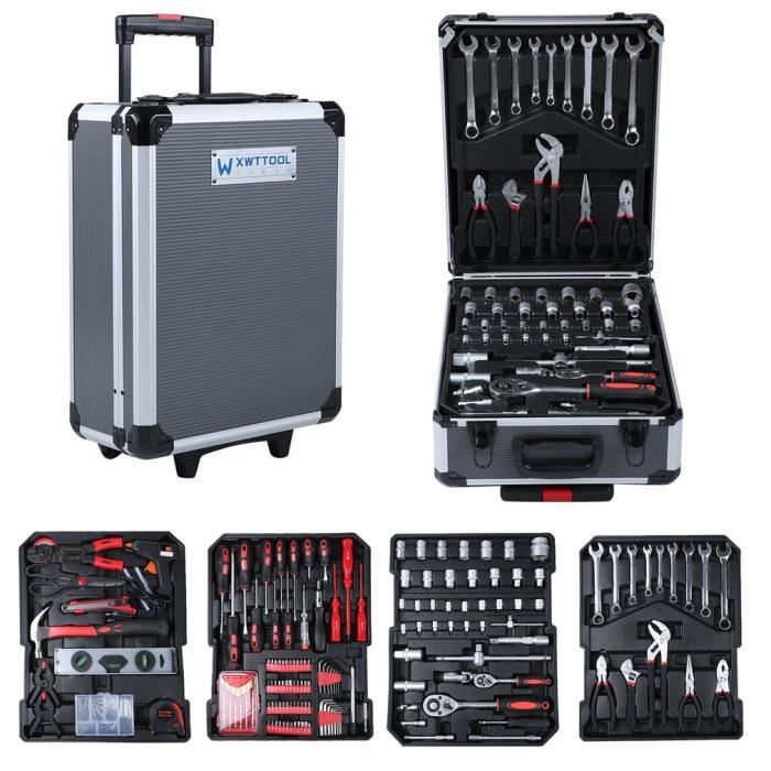 725 PC Mallette à outils complète, Boite à Outils, Coffret à Outils ...